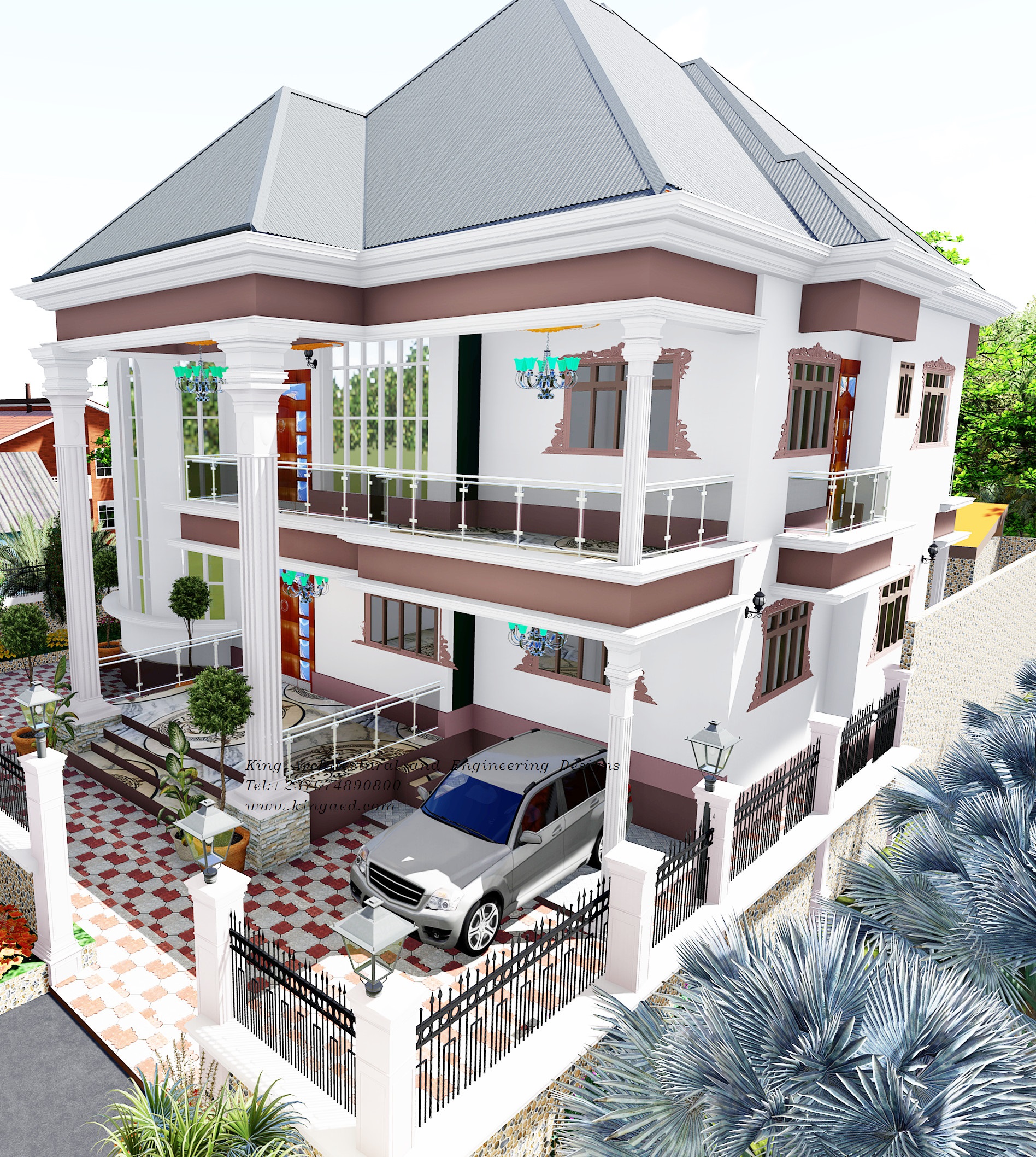 Family Duplex Plan ID 0605